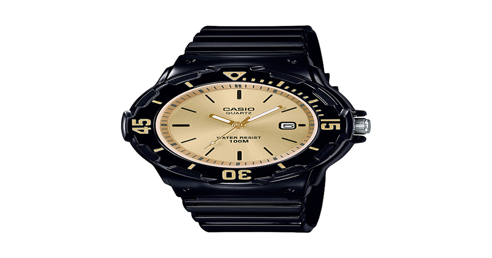 Casio Kids Analogue 100m Wr Watch Lrw200h-9e in Black | Goldmark (NZ)