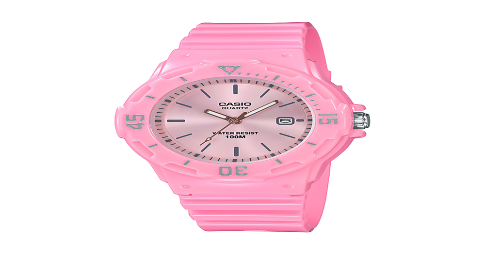 Casio Kids Analoue 50m Wr Watch Lrw200h-4e4 in Pink | Goldmark (NZ)