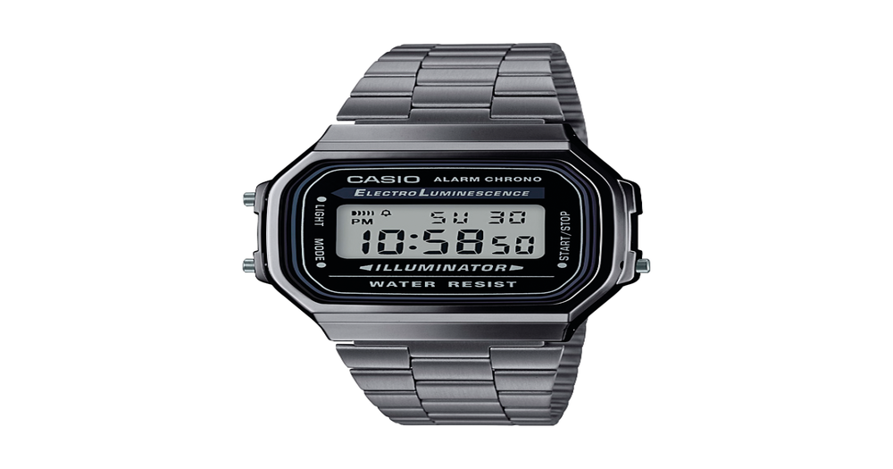 Casio Vintage Digital 50m Wr Watch A168wgg-1a | Goldmark (NZ)