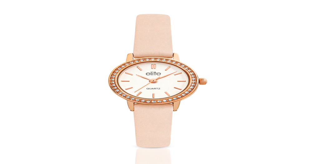 Elite Ladies Hillary Watch in Rose | Goldmark (NZ)