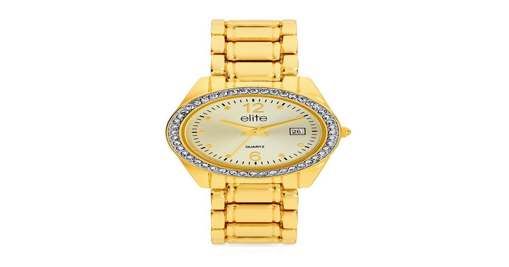 Elite Ladies Watch 5088179 in Gold | Goldmark (NZ)