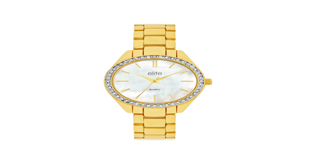 Elite Ladies Watch in Gold | Goldmark (NZ)