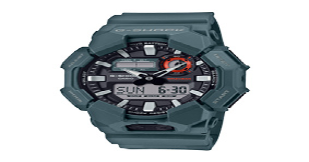 G-shock Green Easy Read Analogue/digital Watch Ga010-2a in Blue ...