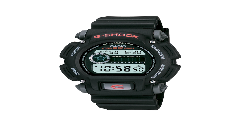 G-shock Mens Digital Watch Dw9052-1 in Black | Goldmark (NZ)