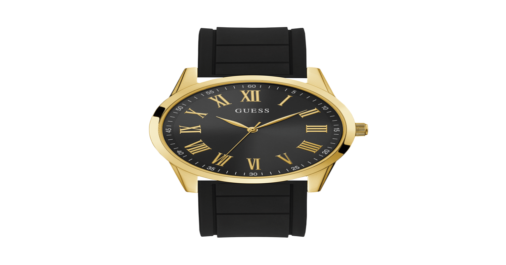 Guess Charter Men's Watch in Black | Goldmark (NZ)