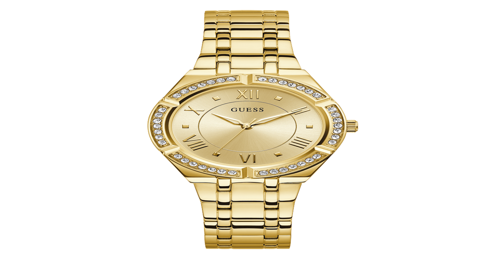 Guess Ladies Cosmo Watch in Gold | Goldmark (NZ)