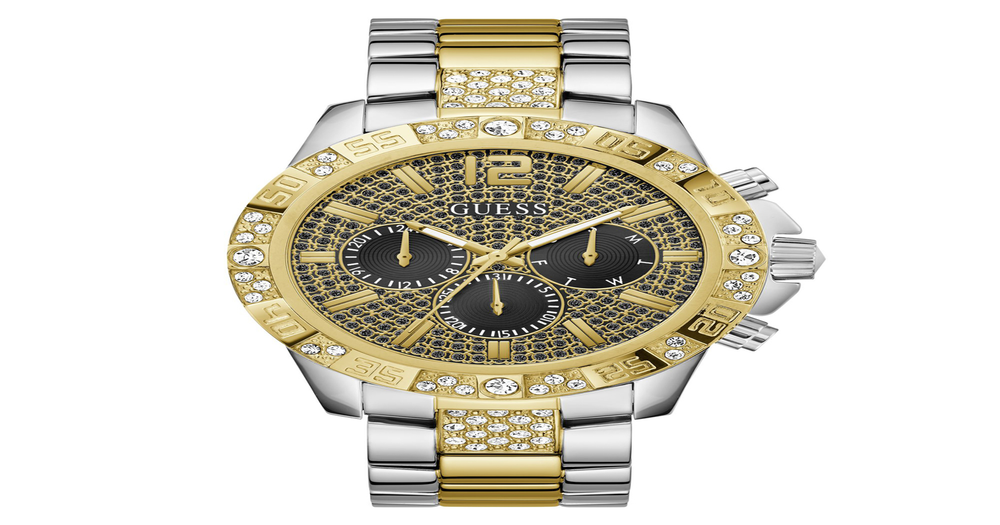Guess Majestic Men's Watch Gw0796g3 in Gold | Goldmark (NZ)