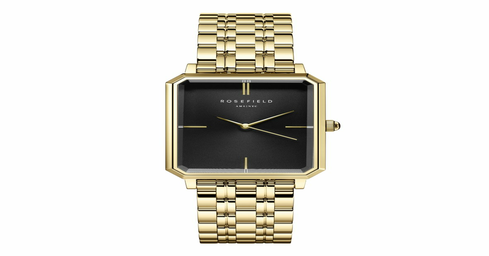 Rosefield The Elles Gold Ladies Watch in Gold | Goldmark (NZ)