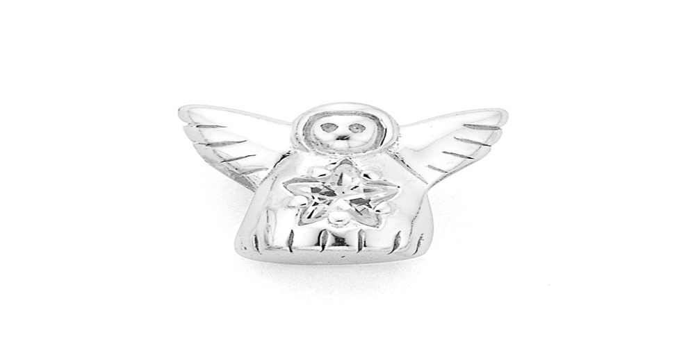Sterling Silver Angel Bead Charm | Goldmark (NZ)