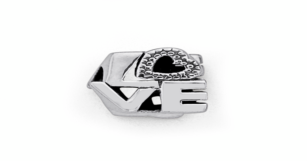 Sterling Silver 'love' Addorn Charm | Goldmark (NZ)